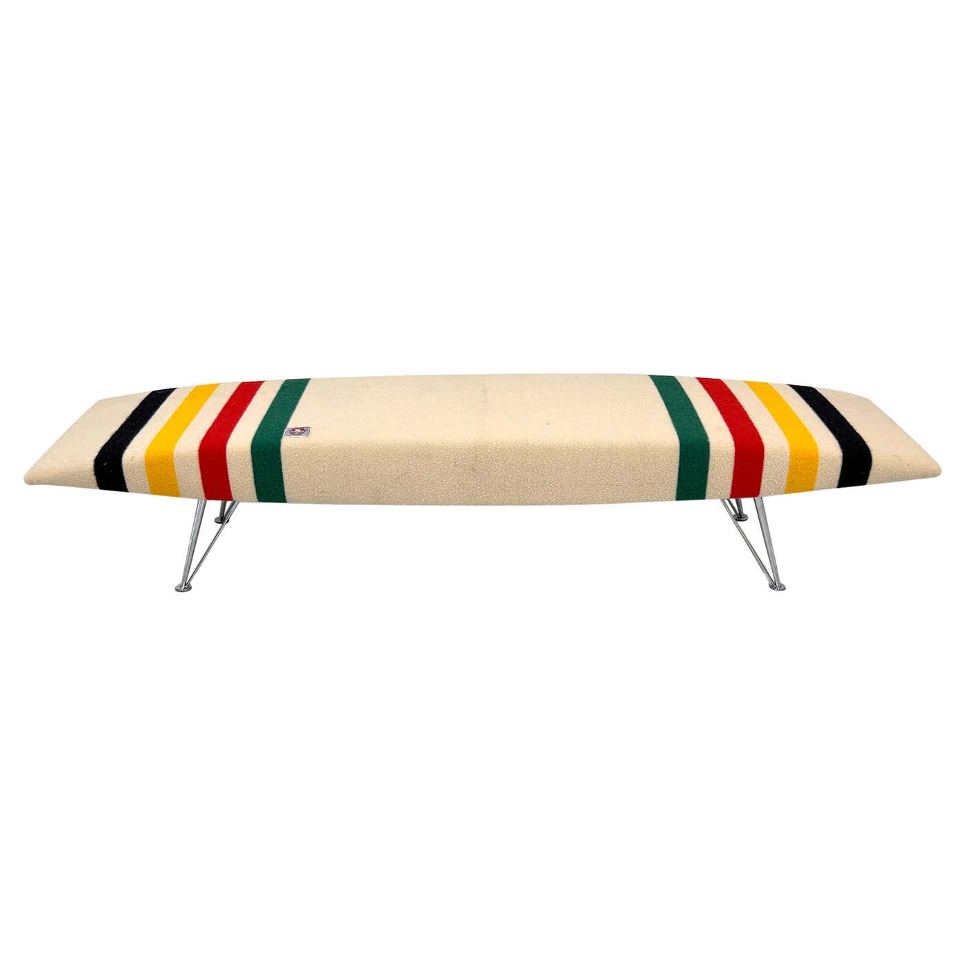 Massimo losa Ghini Plana Bench, in 1930's Pendleton Glacier Park Blank ...